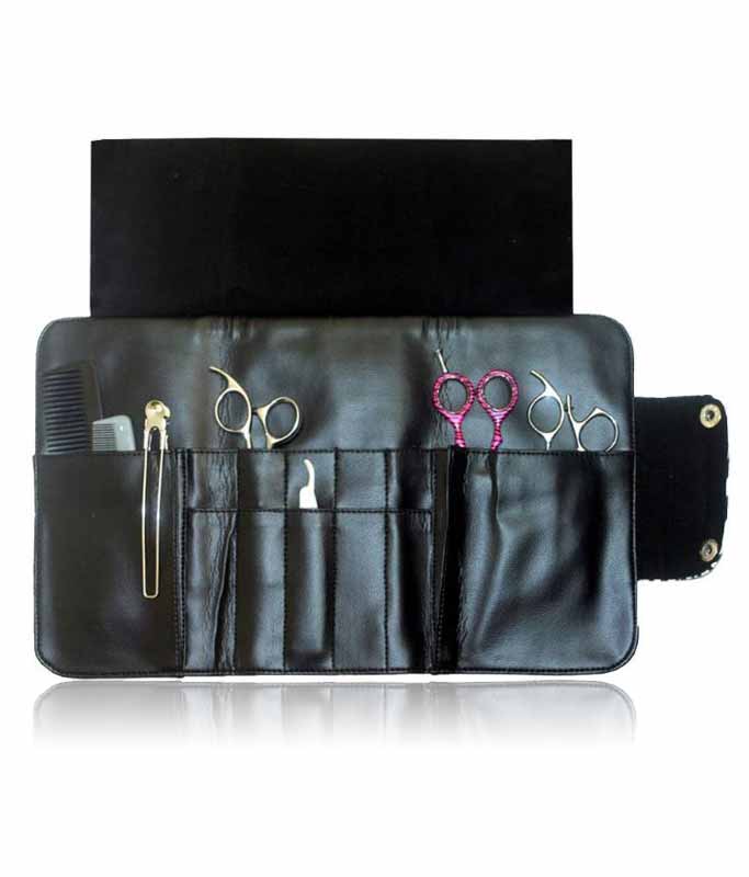 Hairdressing Scissor Case - Tool Roll - Black Graphic TR04 – Kassaki ...