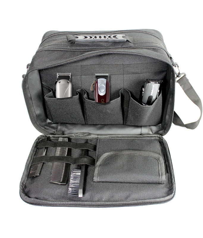 Large Hairdressing Barber Kit Bag for Equipment in Black – Kassaki Hair ...